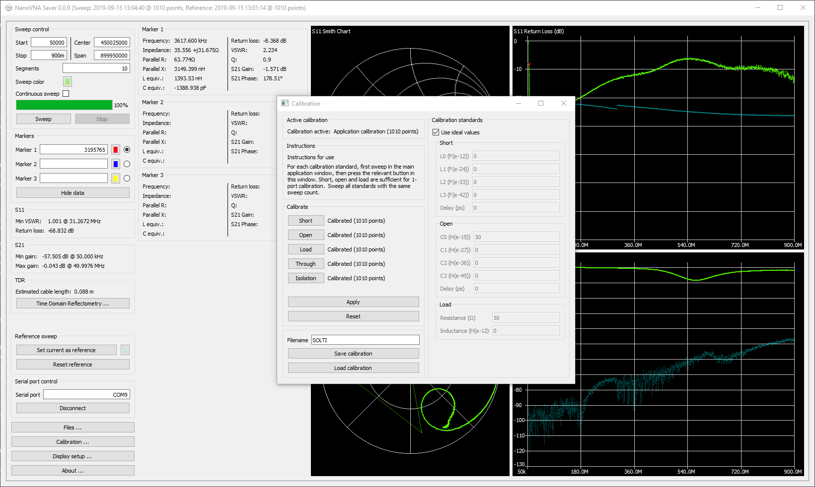 NanoVNA Saver - Part #1